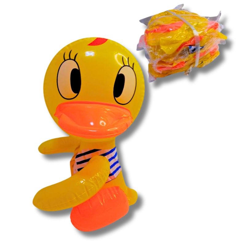 Juguete pato inflable